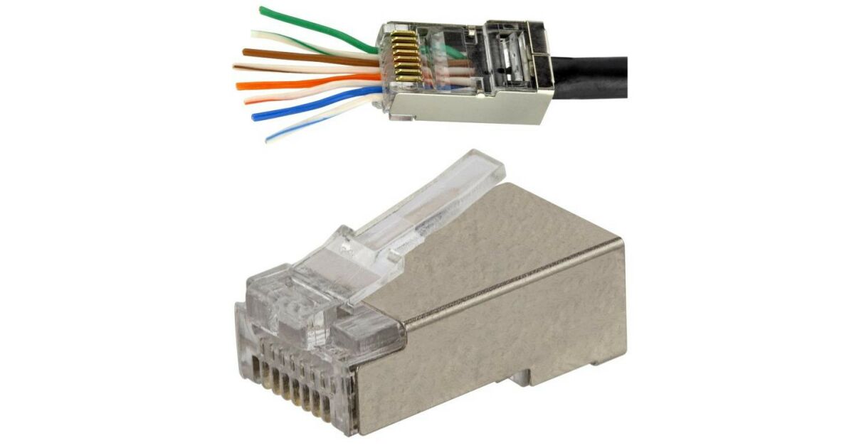 Vélemények: Alantec átmenő lyukas dugó RJ45 STP cat.5e (100 db) | Pepita.hu