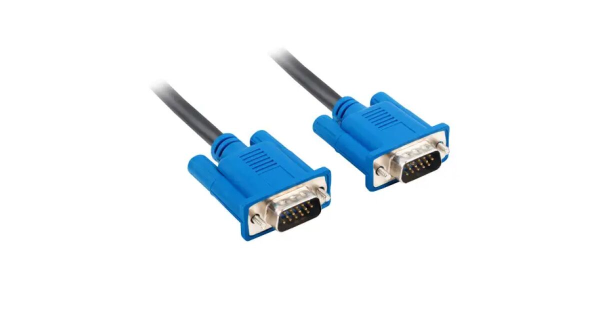 LANBERG KABEL VGA M/M 3M 15PIN FERRYT CZARNY CA-VGAC-10CU-0030-BK ...