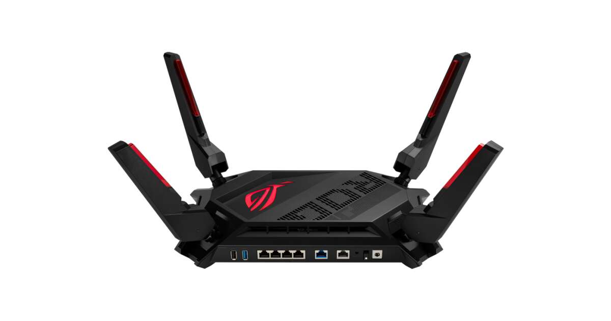 Asus ROG RAPTURE GT-AX6000 Wireless Router Dual Band AX6000 1xWAN(2 ...