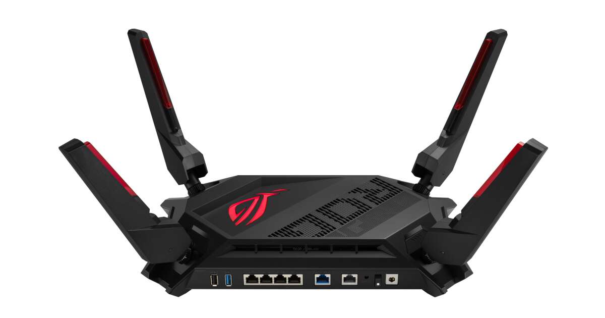 Asus ROG RAPTURE GT-AX6000 Wireless Router Dual Band AX6000 1xWAN(2 ...