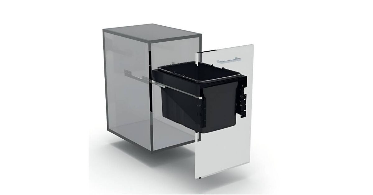 EKOTECH - Beépíthető hulladékgyűjtő FRONT 40 - 1x34 liter | Pepita.hu