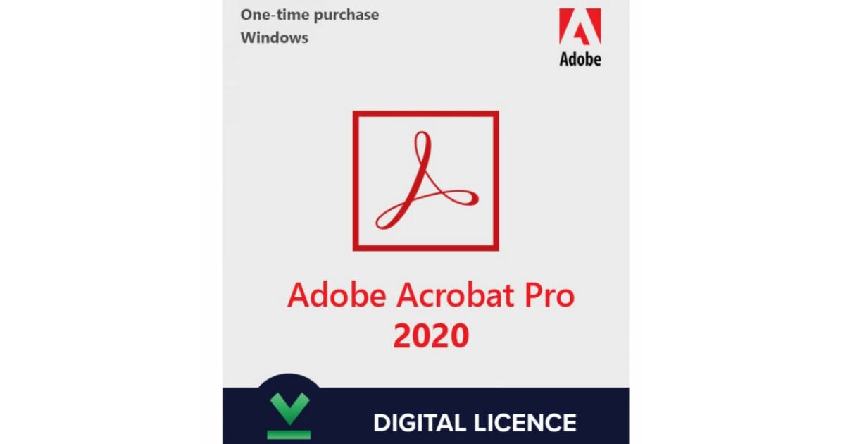 Adobe Acrobat Pro 2020 (1 PC) – Licență Electronică Permanentă | Pepita.com
