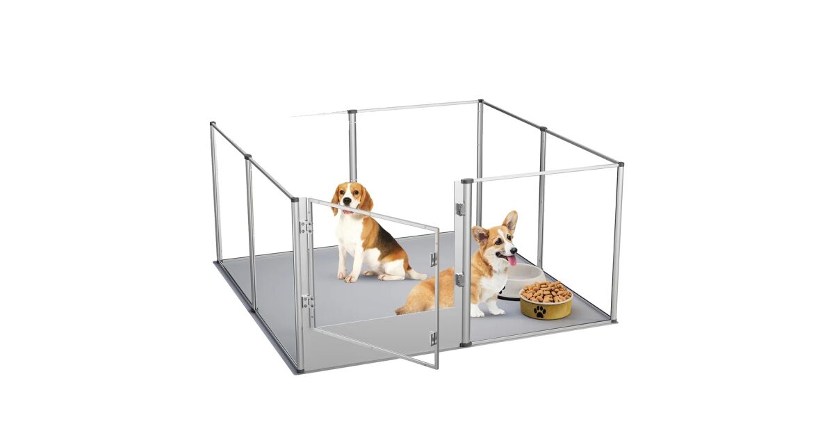 Extra nagy kutya-lejátszó, modern stílusú kialakítás, karcálló akril ...