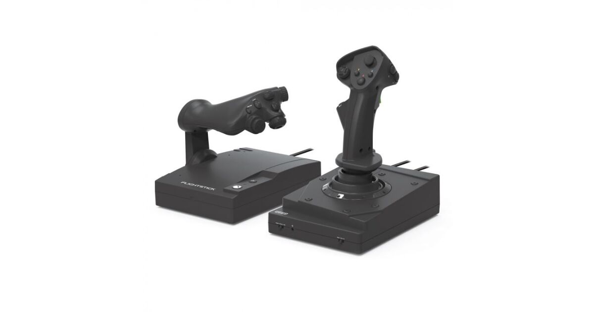Hori HOTAS Fekete USB Repülőbot PC, Xbox One, Xbox Series S, Xbox ...
