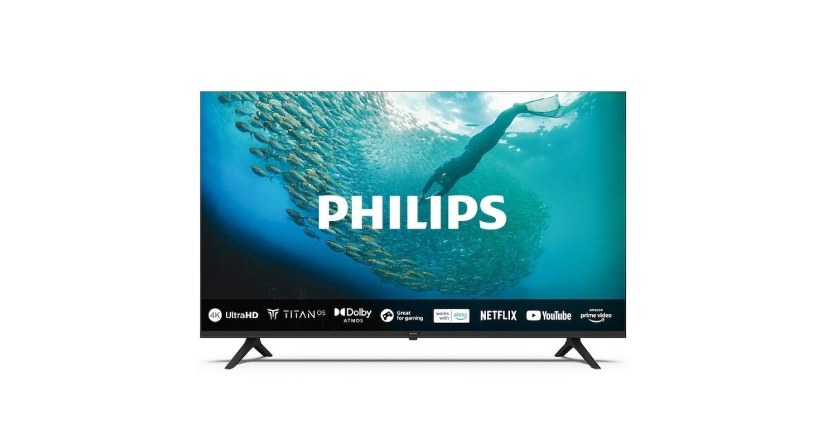 Philips LED TV 55PUS7009, 139 cm, Smart TV, 4K Ultra HD, E osztály (2024-es modell) | Pepita.hu
