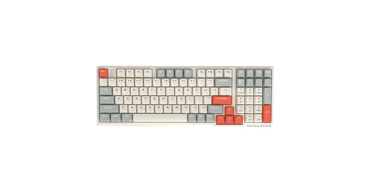 Gaming Keyboard Darmoshark K7 PRO (white) | Pepita.hu