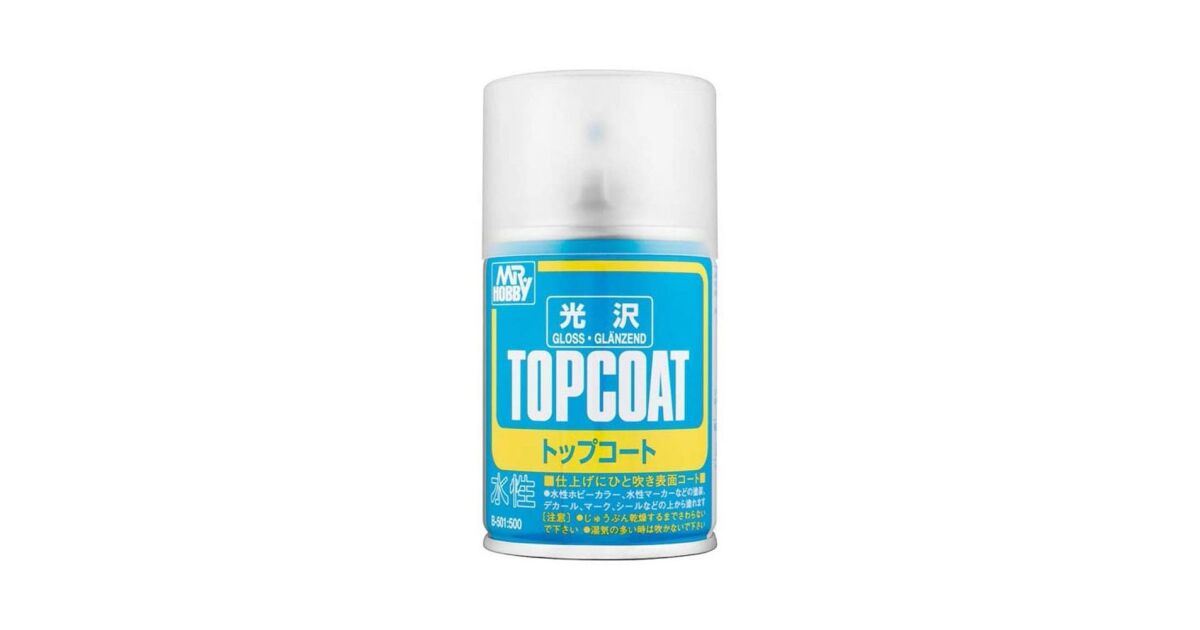 Mr. Top Coat Gloss Spray B-501 (86ml) | Pepita.com