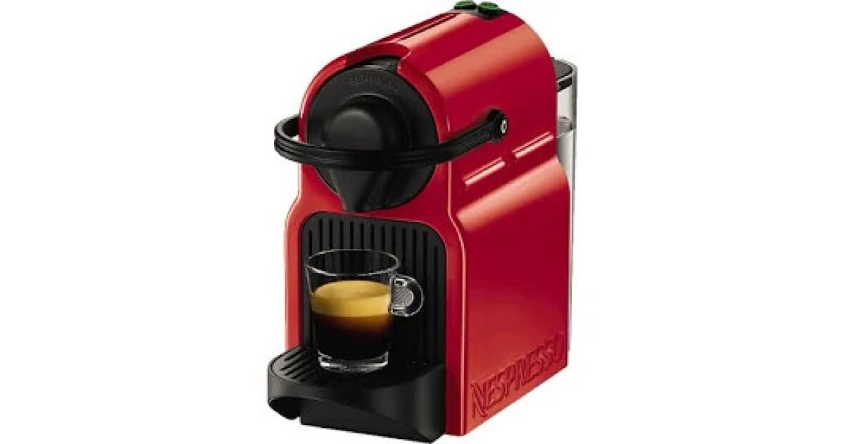 Delonghi Nespresso Inissia kávégép Piros színben | Pepita.hu