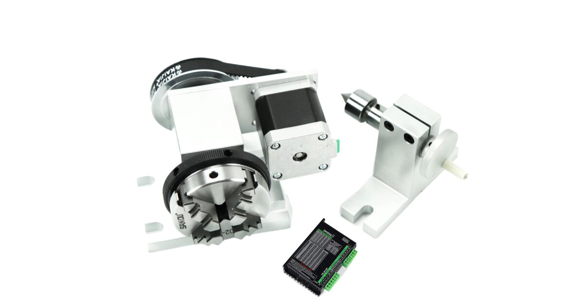 CNC ROTARY 4. tengely, 4: 1 csökkentési arány, NEMA17 léptetőmotor ...