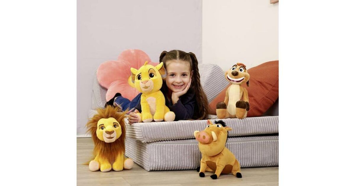 Disney - Oroszlán király plüss figura - Simba - 25 cm (6315870070 ...