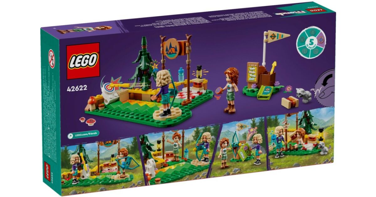 LEGO® Friends: 42622 Íjászat a kalandtáborban | Pepita.hu