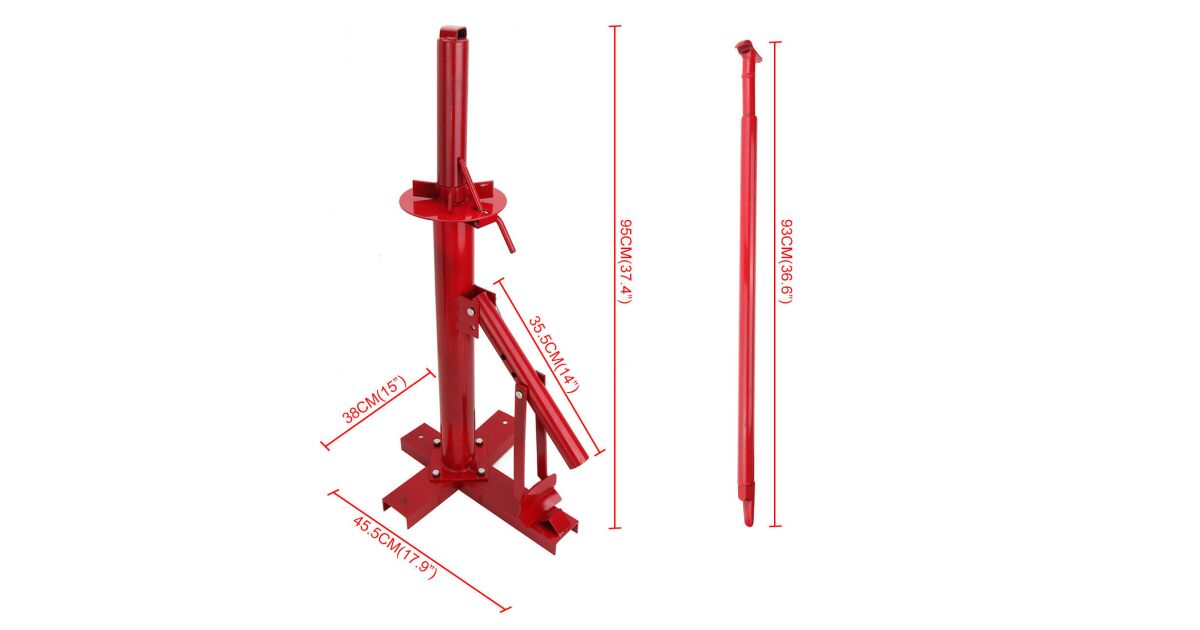 Portable Manual Tire Changer, High-Quality Metal, Fits 8-19 Inches ...