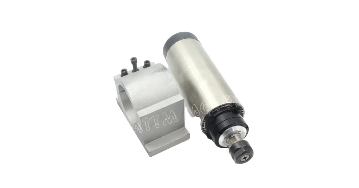CNC Spindle Motor 2.2KW, 24000rpm Speed, Air-Cooled Design, Precision ...