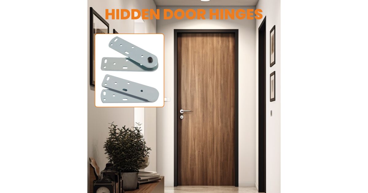 Pivot Hinge Kit, Supports 500 lbs, Hidden Design, Complete Installation ...