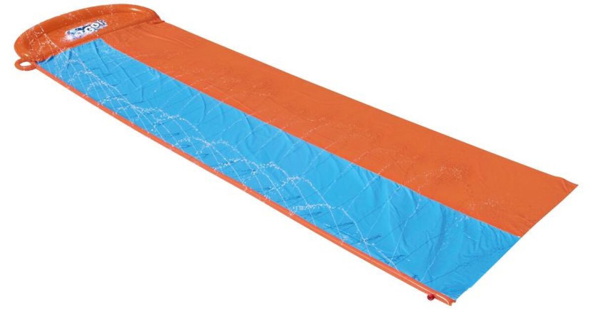 BESTWAY vizi csúszda, 52328, két pályás, gyermek, 4,88 m | Pepita.hu