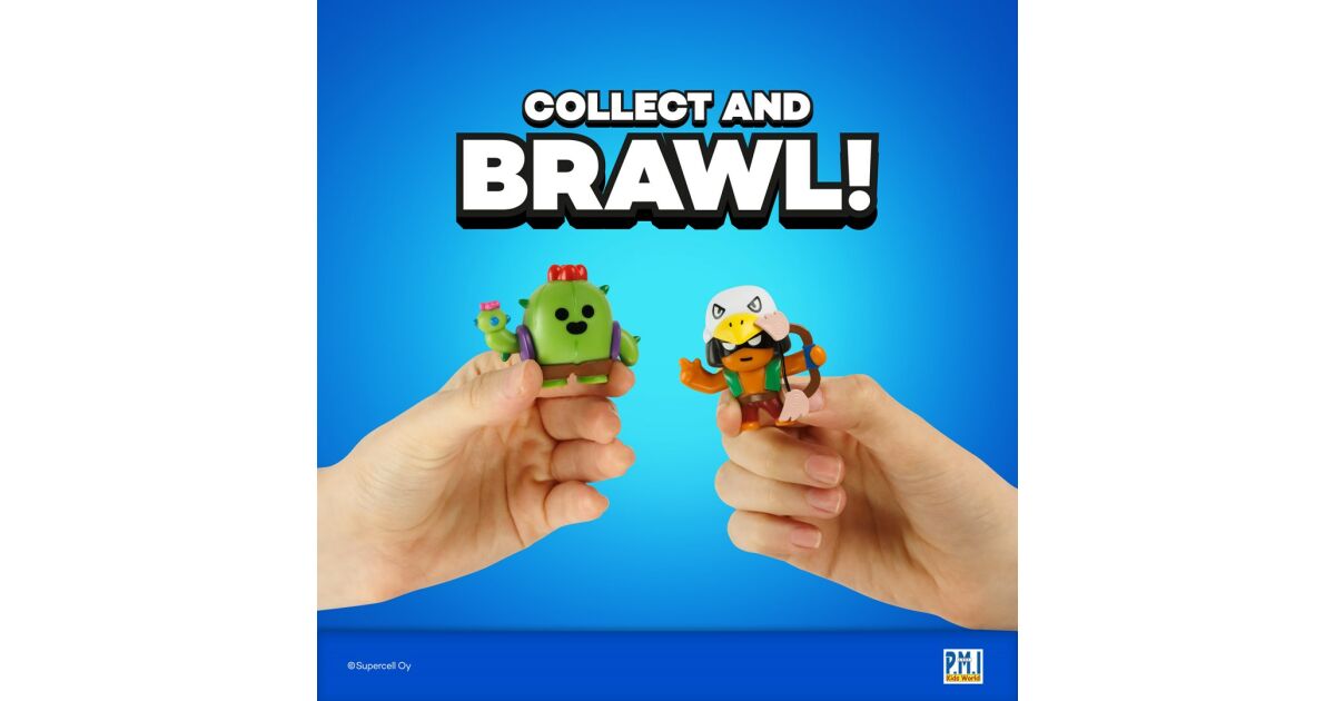 Brawl Stars mini figurák, 8 darab, 2. sorozat - többféle | Pepita.hu