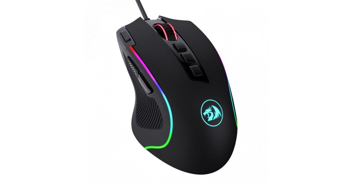 Redragon Predator RGB Wired gaming mouse Black (M612-RGB) | Pepita.hu