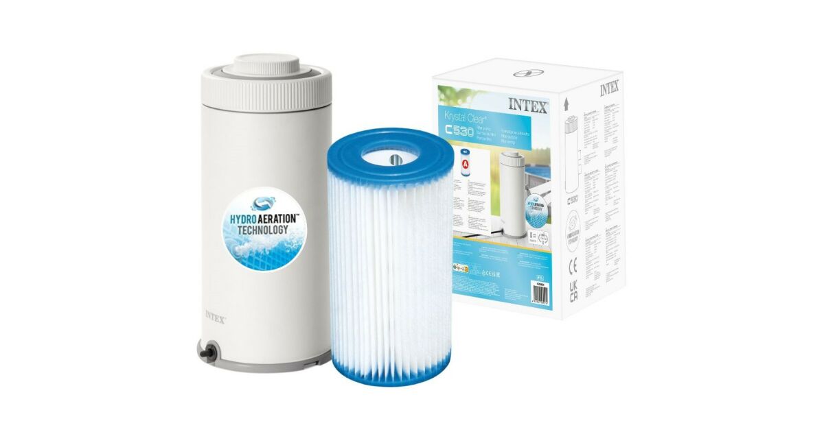 INTEX C530, Pompă de apă cu filtru de hârtie 2m3/h (26604) | Pepita.com