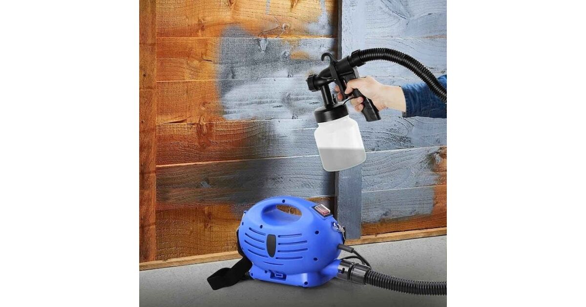 Aparat de Vopsit Electric 650W – Pistol de Zugravit Portabil cu ...