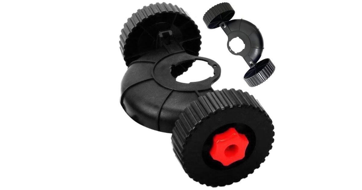 Motocoasa cu roti, trimmer iarba si gard viu, 2 acumulatori Li Ion 21V ...