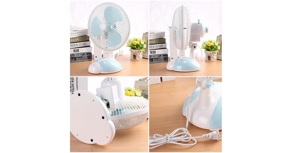Ventilator cu picior gargarita, cu alimentare la retea, cu grila din ...