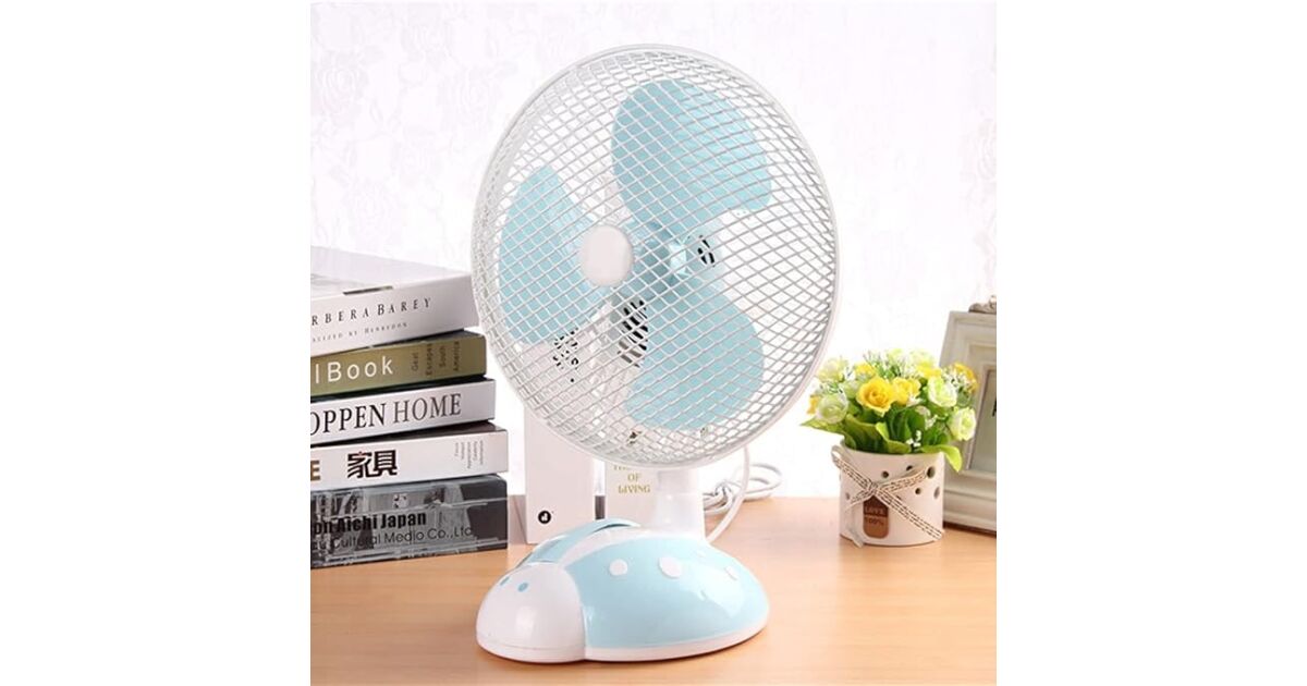 Ventilator cu picior gargarita, cu alimentare la retea, cu grila din ...