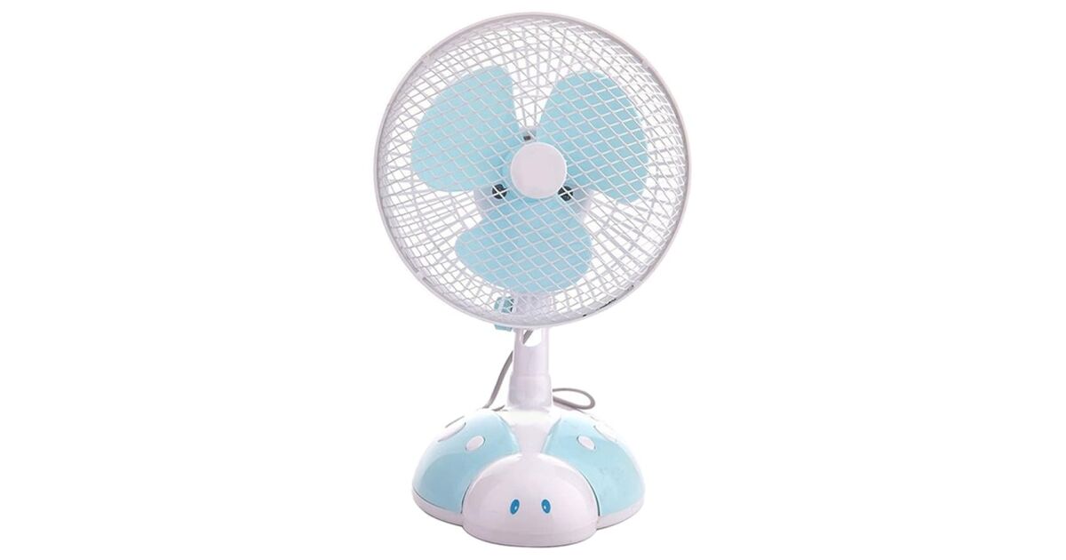 Ventilator cu picior gargarita, cu alimentare la retea, cu grila din ...