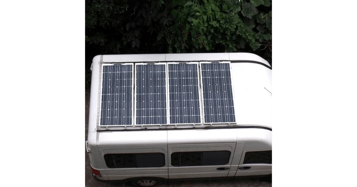 Panou solar fotovoltaic, 100W, monocristalin, pentru sisteme solare cu ...