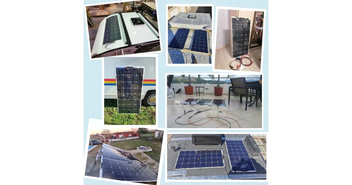 Panou solar fotovoltaic, 100W, monocristalin, pentru sisteme solare cu ...