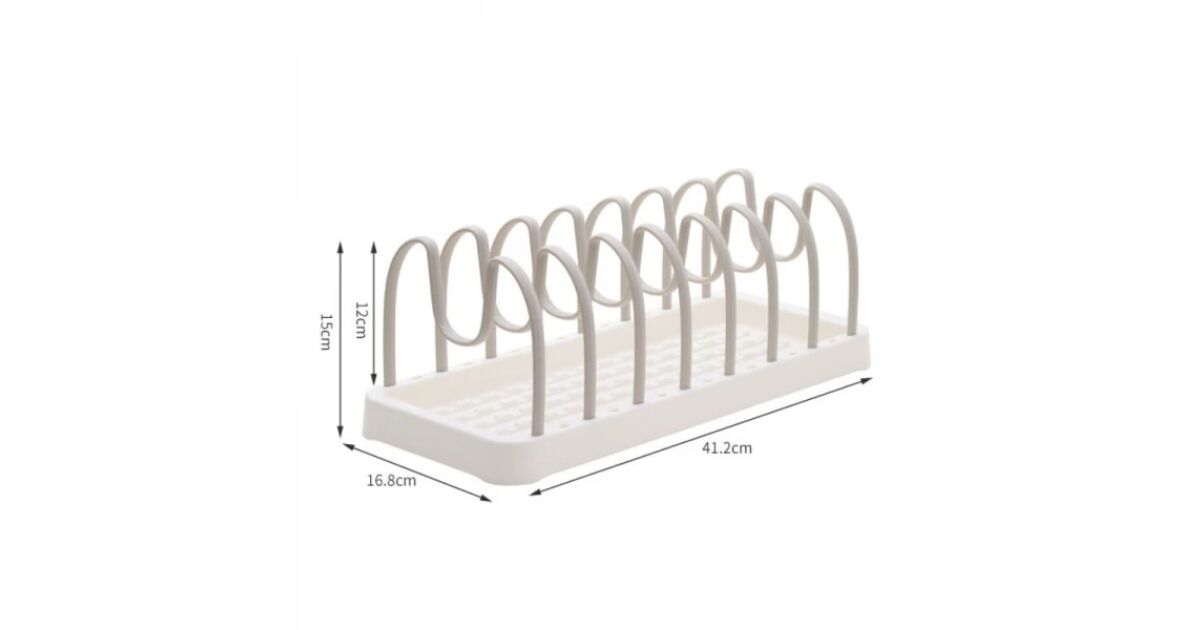 Scurgator/suport pentru scurgere capace si vase, reglabil, 7 ...