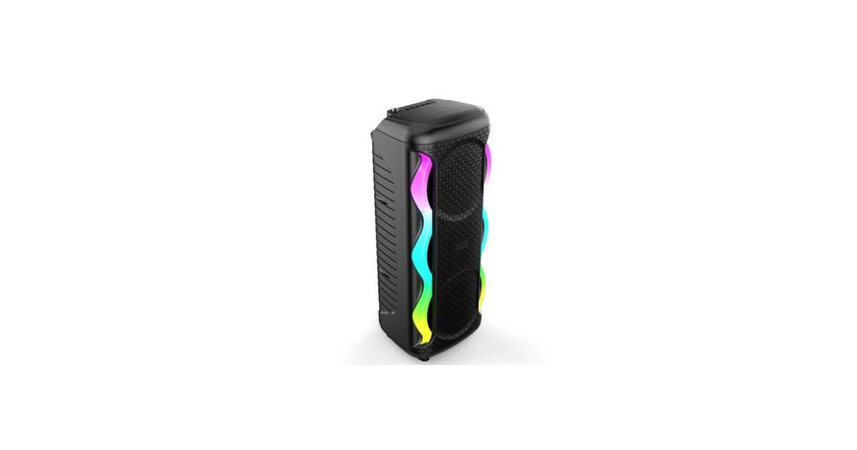 Boxa portabila cu lumini RGB, putere 16W, MP3, USB, bluetooth, TF ...