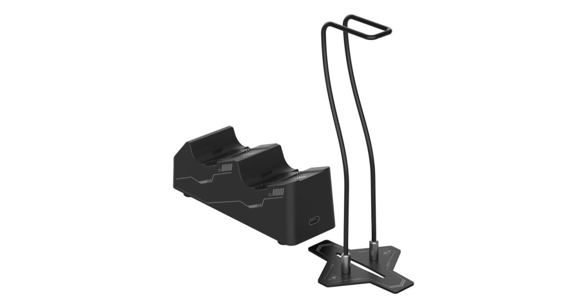 Turtle Beach Fuel Dual Controller Charging Station & Headset Stand for ...