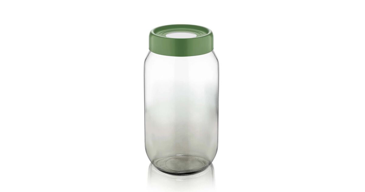 Recipient din sticlă verde curcubeu IRIS C-00429 1.000ml | Pepita.com