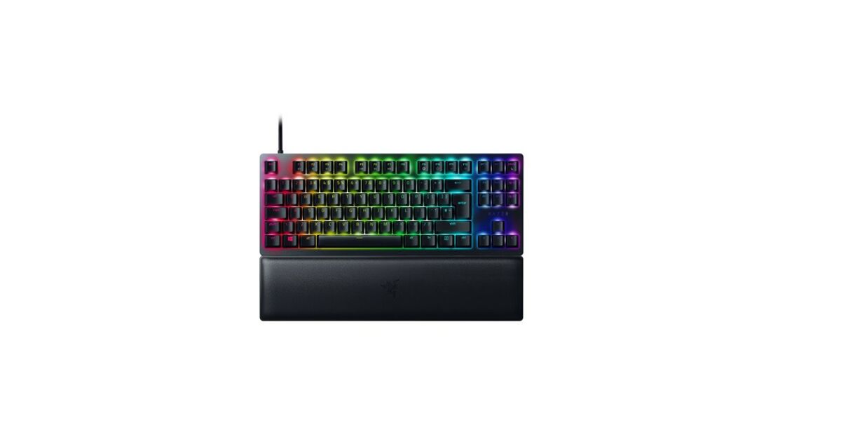 Razer Huntsman V2 TKL UK fekete (red switch) gamer billentyűzet | Pepita.hu