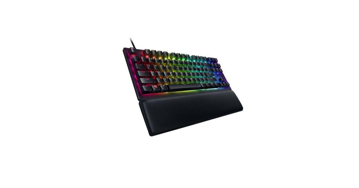 Razer Huntsman V2 TKL UK fekete (red switch) gamer billentyűzet | Pepita.hu