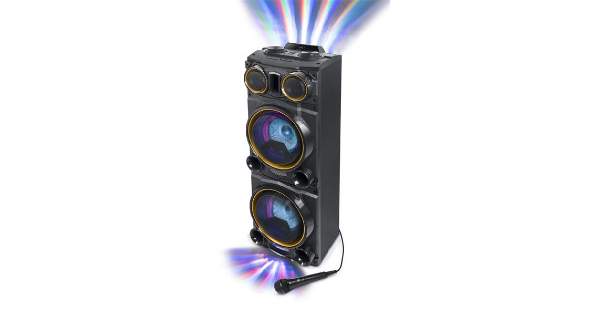 Muse M-1988 DJ Partybox - 800W, Bluetooth, FM Rádió, Karaoke | Pepita.hu