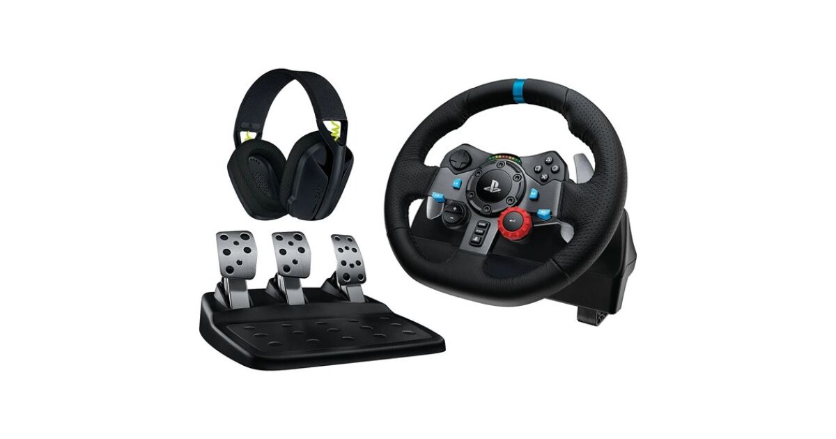 Logitech G29 Driving Force PC/PS4/PS5 kormány + G435 vezeték nélküli ...