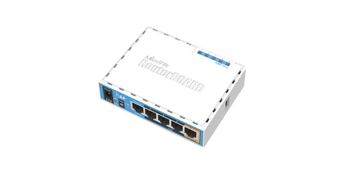 Vélemények: MikroTik hAP Otthoni Router - 5 Port, Wi-Fi | Pepita.hu