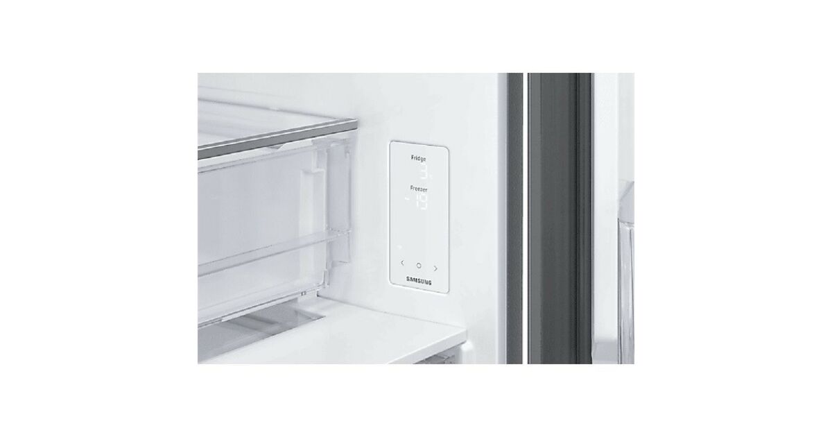 Samsung RB53DG706CS9EO inox, alulfagyasztós, Hűtő:370L, Fagyasztó:168L ...
