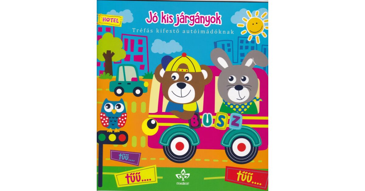 Jó kis járgányok – Tréfás kifestő autóimádóknak | Pepita.hu