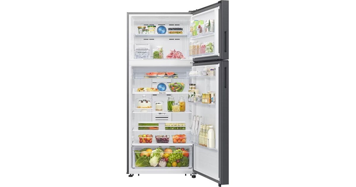 Samsung RT53DG7A14S9EO inox, felülfagyasztós, Hűtő:400L, Fagyasztó:126L ...