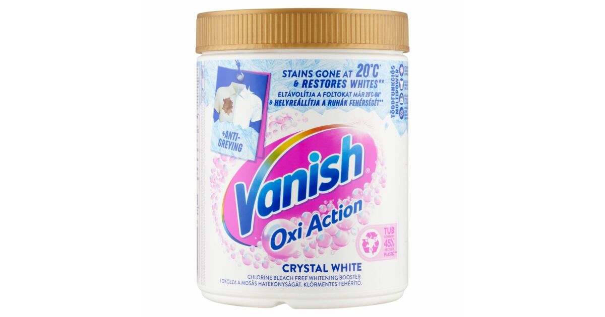Vanish Oxi Action Sredstvo za uklanjanje mrlja i prašak za izbjeljivanje 3x970g | Pepita.com