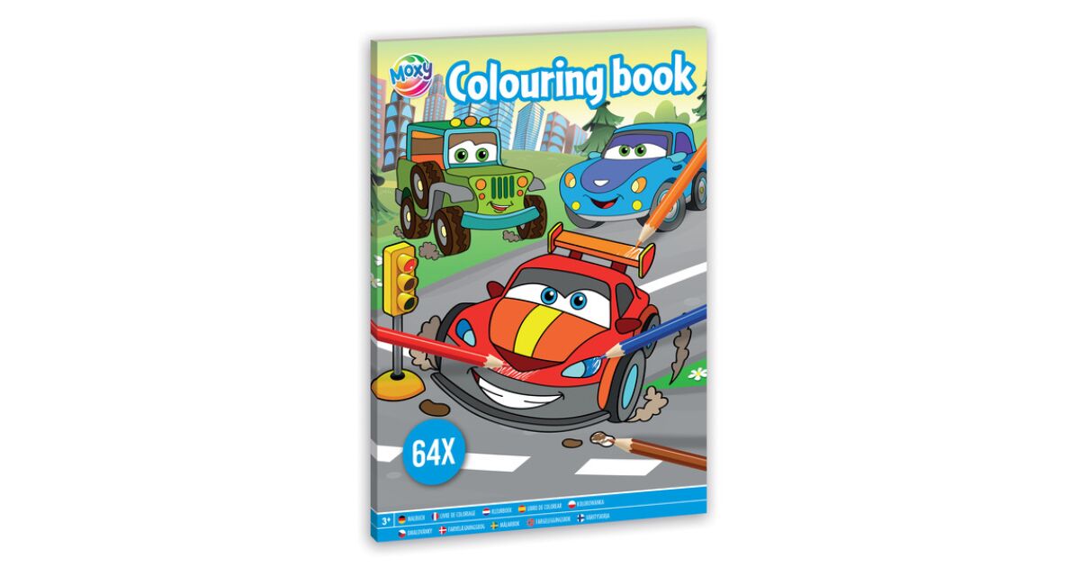 Carte de colorat A4, 64 pagini, 3 tipuri | Pepita.com