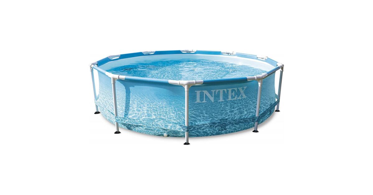 INTEX MetalSet BeachSide medence 305 x 76 cm (28208NP) | Pepita.hu