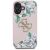 Guess Grained Roses Big 4G logós iPhone 16 tok - rózsaszín | Pepita.hu