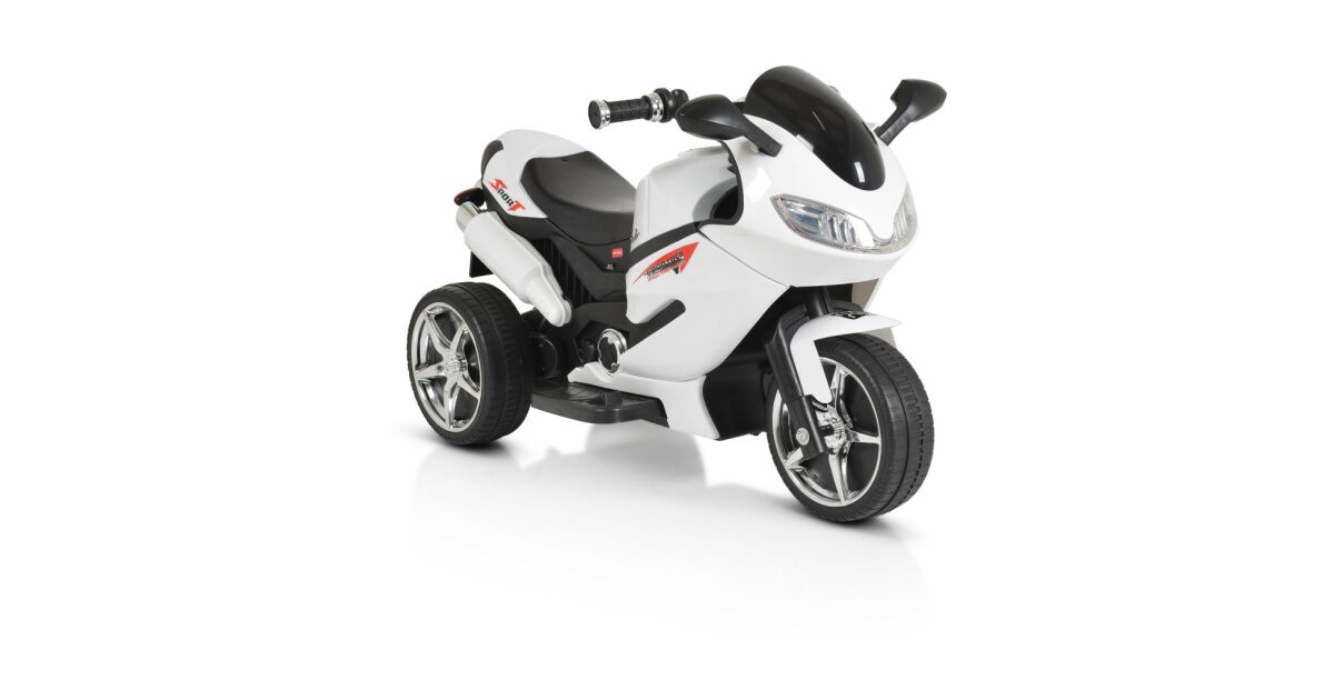 BO Comet 6V 3 kerekű elektromos kismotor FEHÉR | Pepita.hu