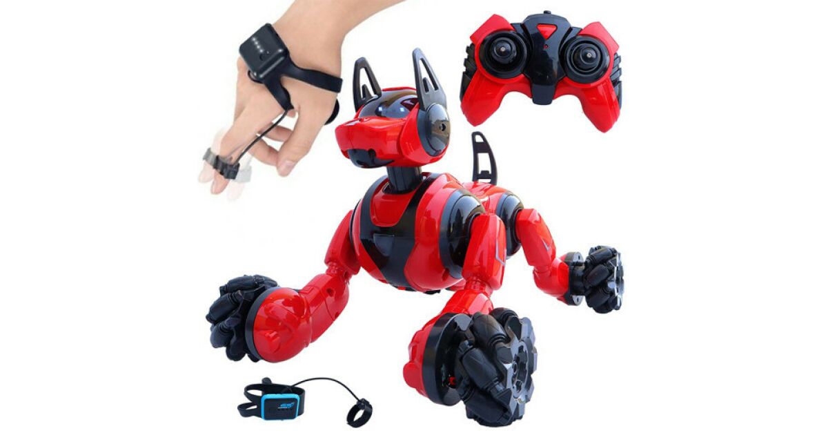 Inteligentni robot za pse kojim se može upravljati gestama i daljinskim upravljačem iUni 800A ...