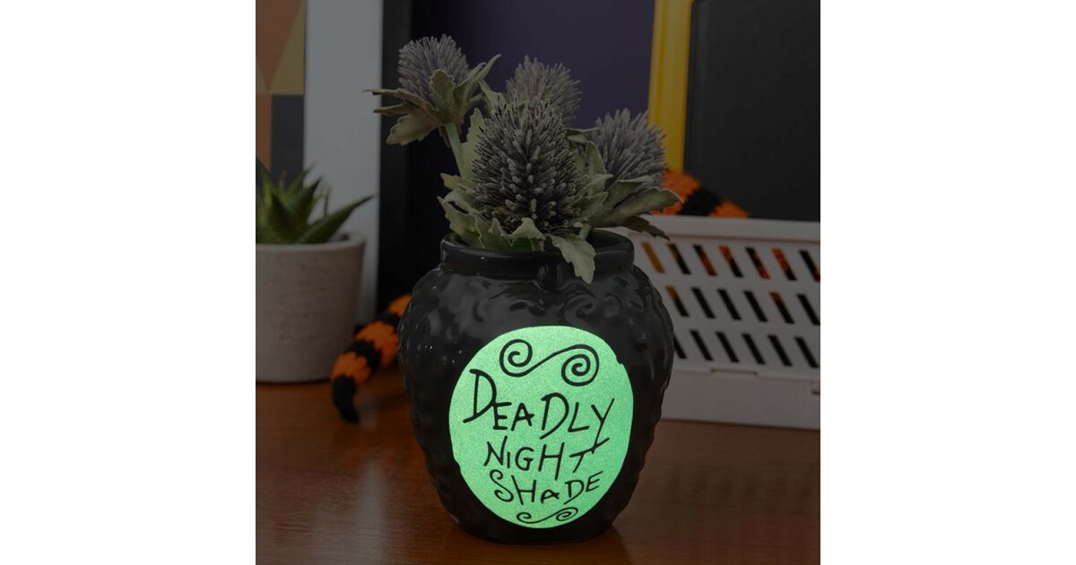 The Nightmare Before Christmas Deadly Nightshade Pen and Plant Pot ...