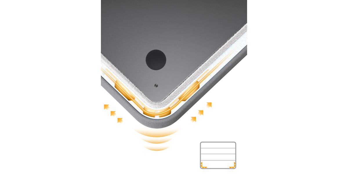 Innostyle Női Laptop Táska 15 6 16 Vízálló Stratus Sleeve Szürke ...