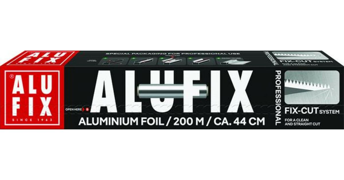 Alufólia, 200 m, ALUFIX | Pepita.hu